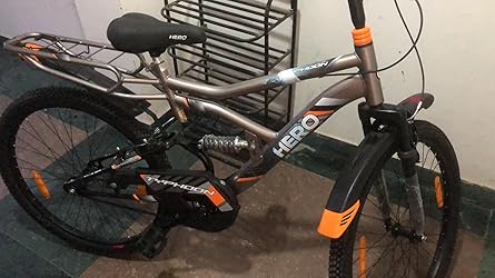 Buy Hero Typhoon 26T Bicycle for Mens | Single Speed | Dual Suspension ...