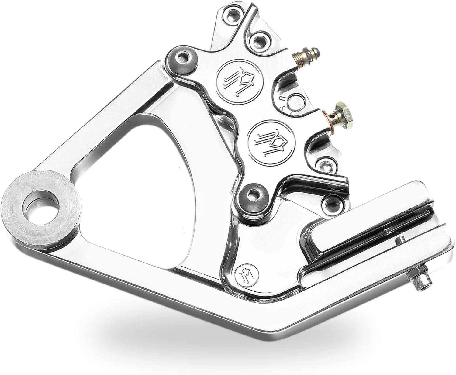 Amazon.com: Performance Machine Rear Caliper 11.5 Rotor Chr H-D Fx/e ...