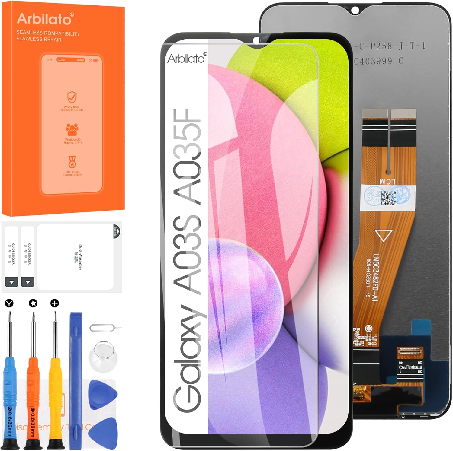 Amazon.com: Screen for Samsung Galaxy A03 Screen Replacement for ...