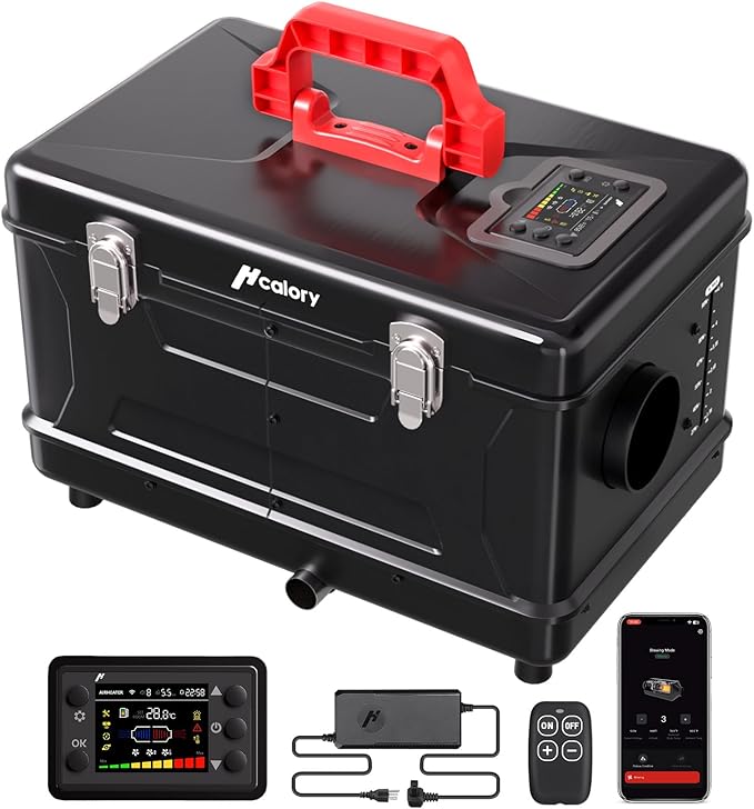 Amazon.com: 8KW Diesel Heater, 5L Toolbox Compact 2S Portable Diesel ...