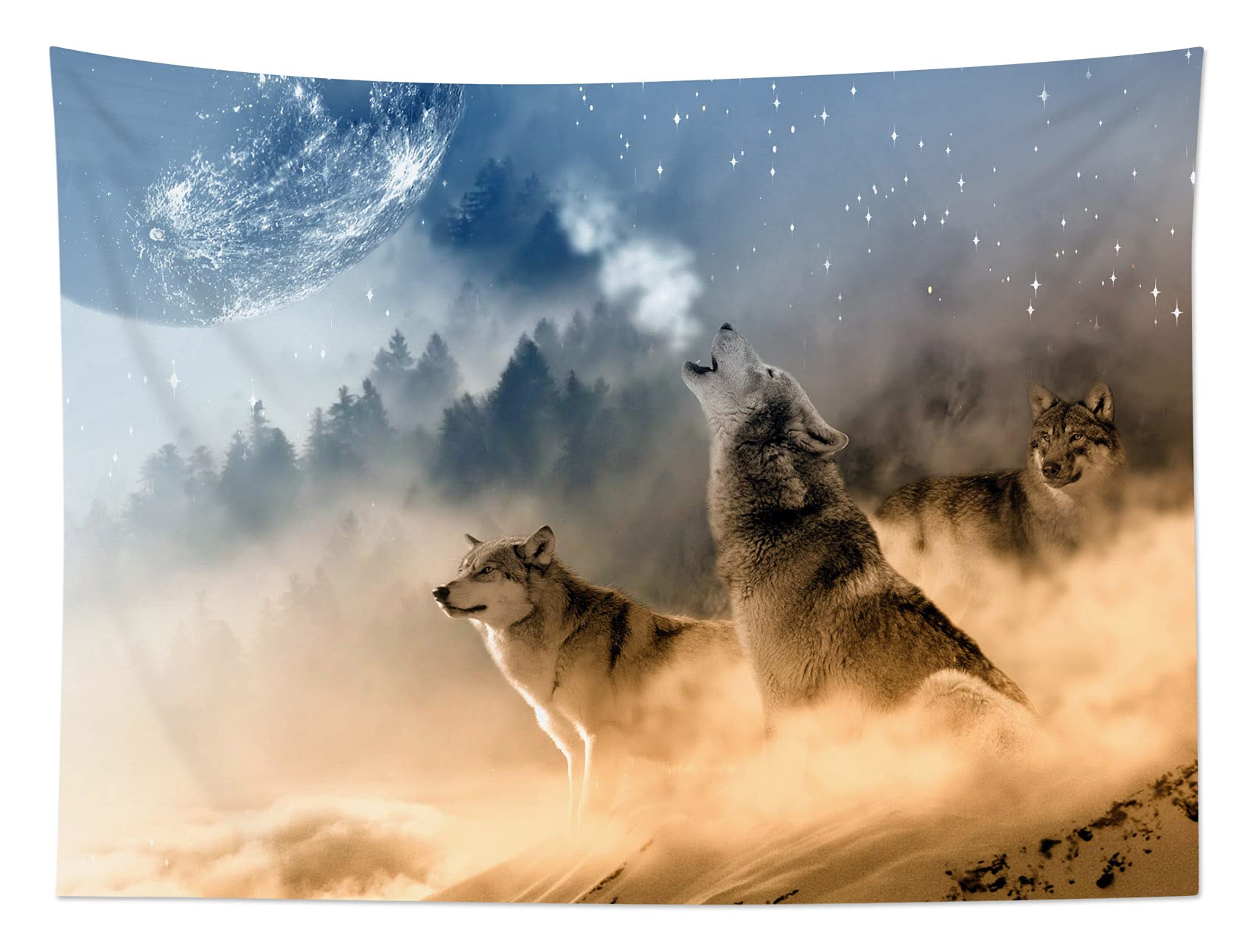 Aullido De Lobo Animales Salvajes