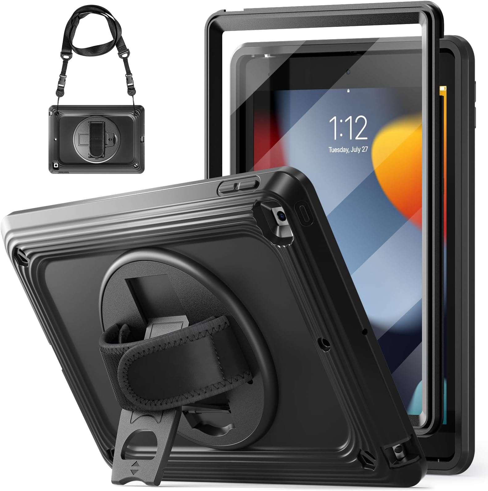 Amazon.com: SEYMAC stock Case for iPad 10th Generation 10.9'', Full ...