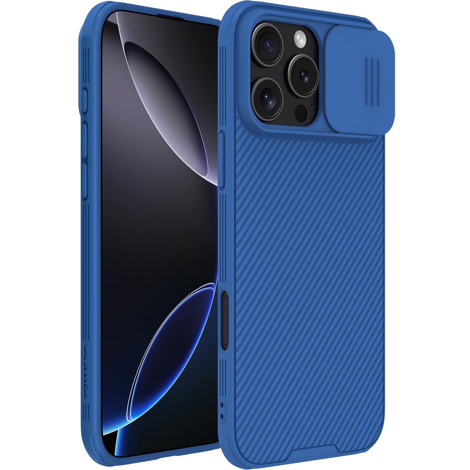 Amazon.com: Nillkin for iPhone 16 Pro Case with Camera Cover, [Camera ...