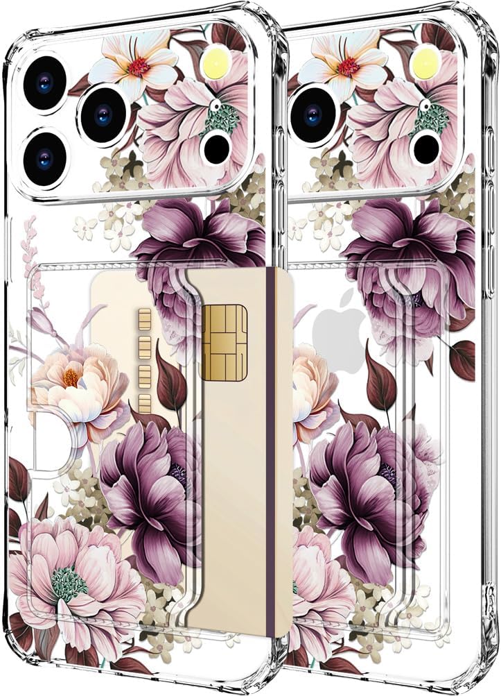 Amazon.com: Hungo Compatible con iPhone 17 Pro Funda con Tarjetero ...