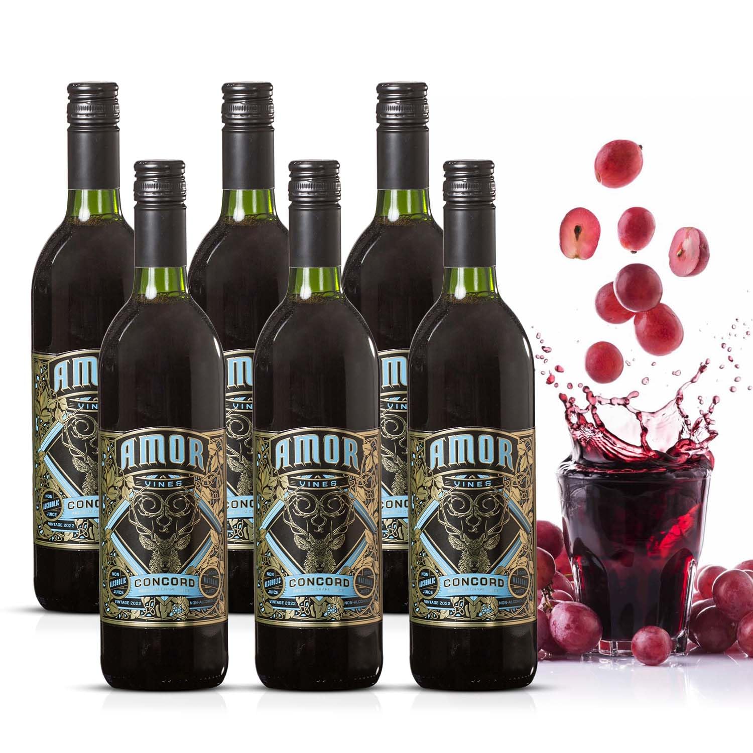 Amazon.com : Amor Vines Grape Juice - From the Grape Vine to Your Table ...