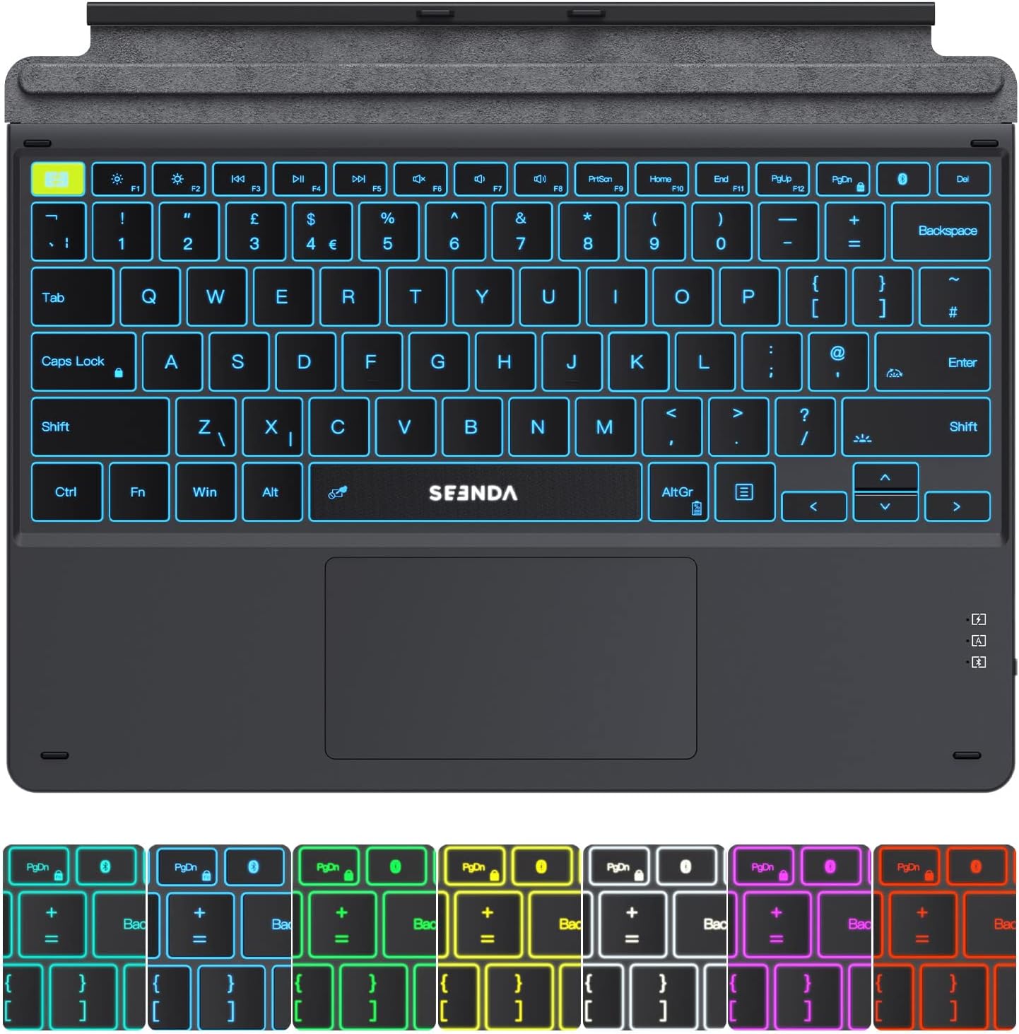 New Microsoft Surface Pro X Keyboard (QJW-00001) : Amazon.co.uk ...