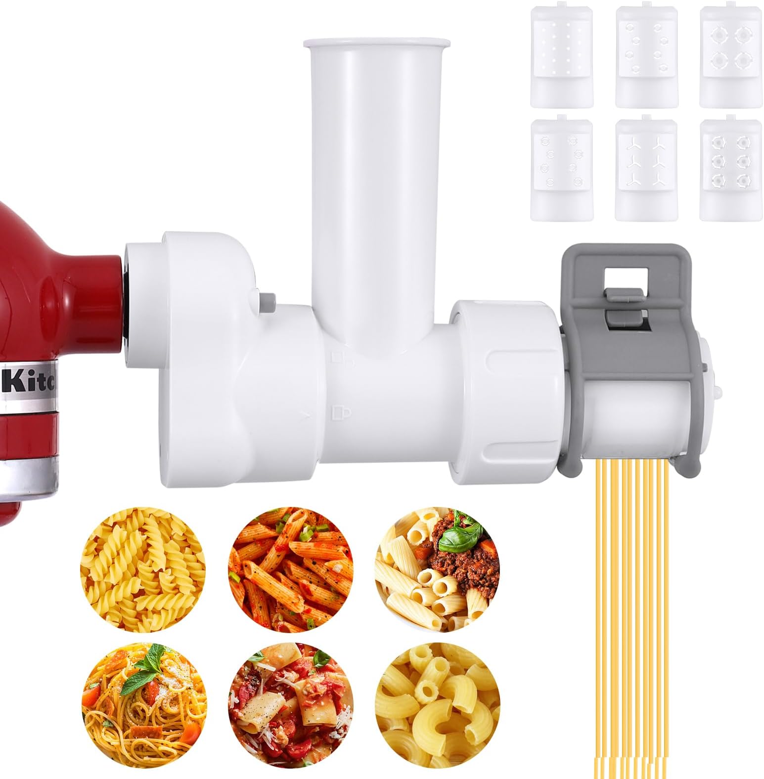 Amazon.com: Torchio Bigolaro Hand Press Pasta Maker with Four Dies ...