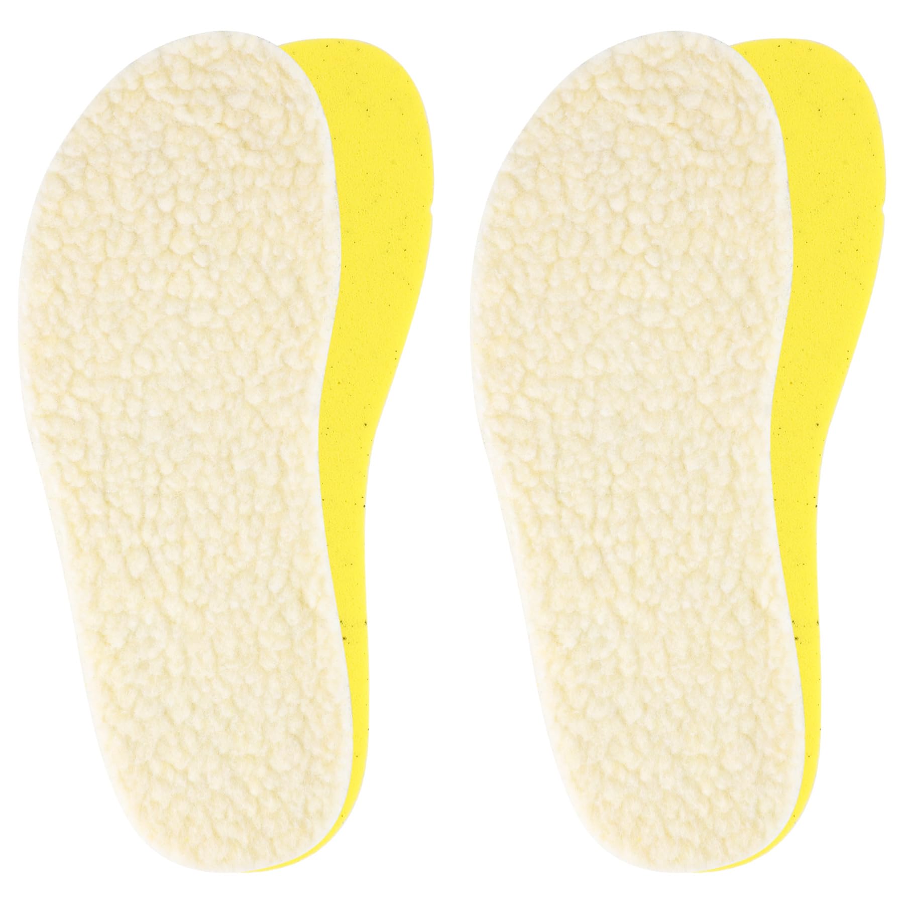 Amazon.com: riemot 2 Pairs Memory Foam Wool Insoles for Clogs Garden ...