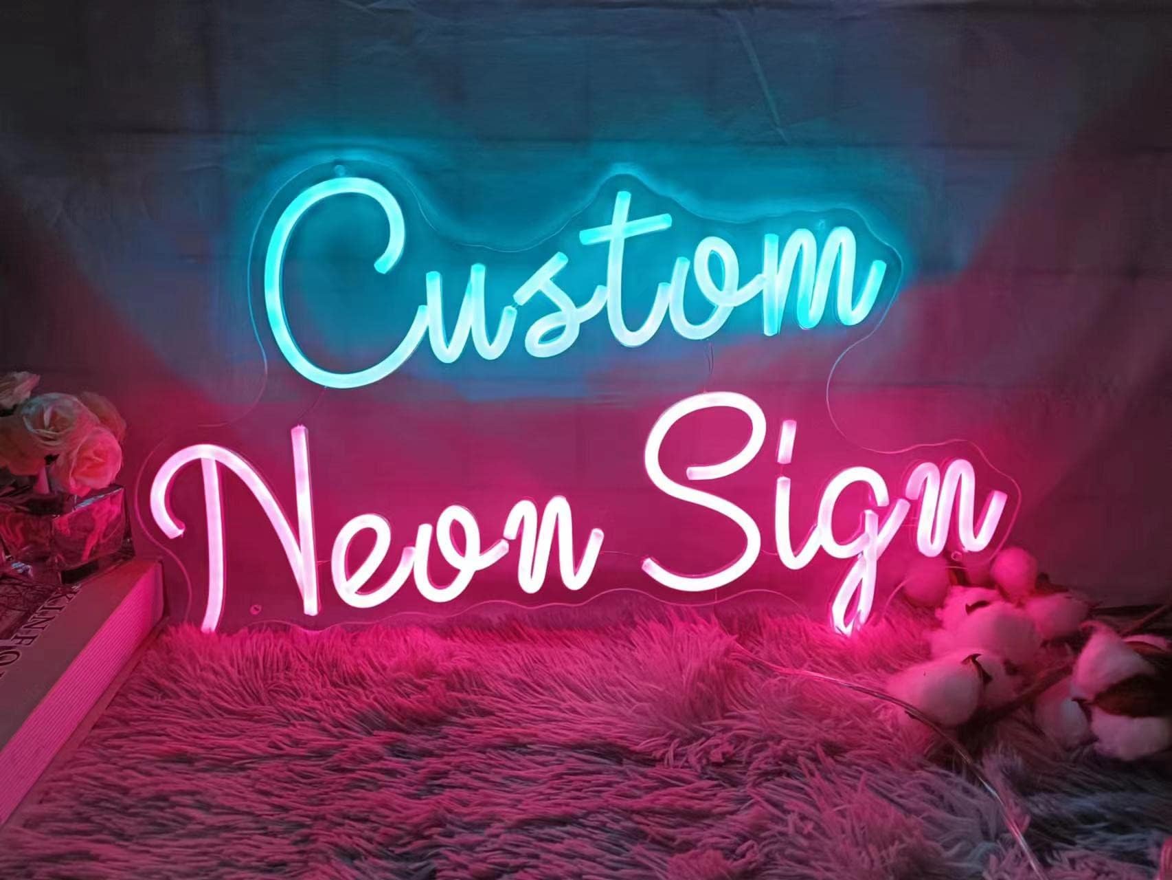 Amazon.com : Custom Youtube Channel Name Panel Led Neon Wood Wall Art ...