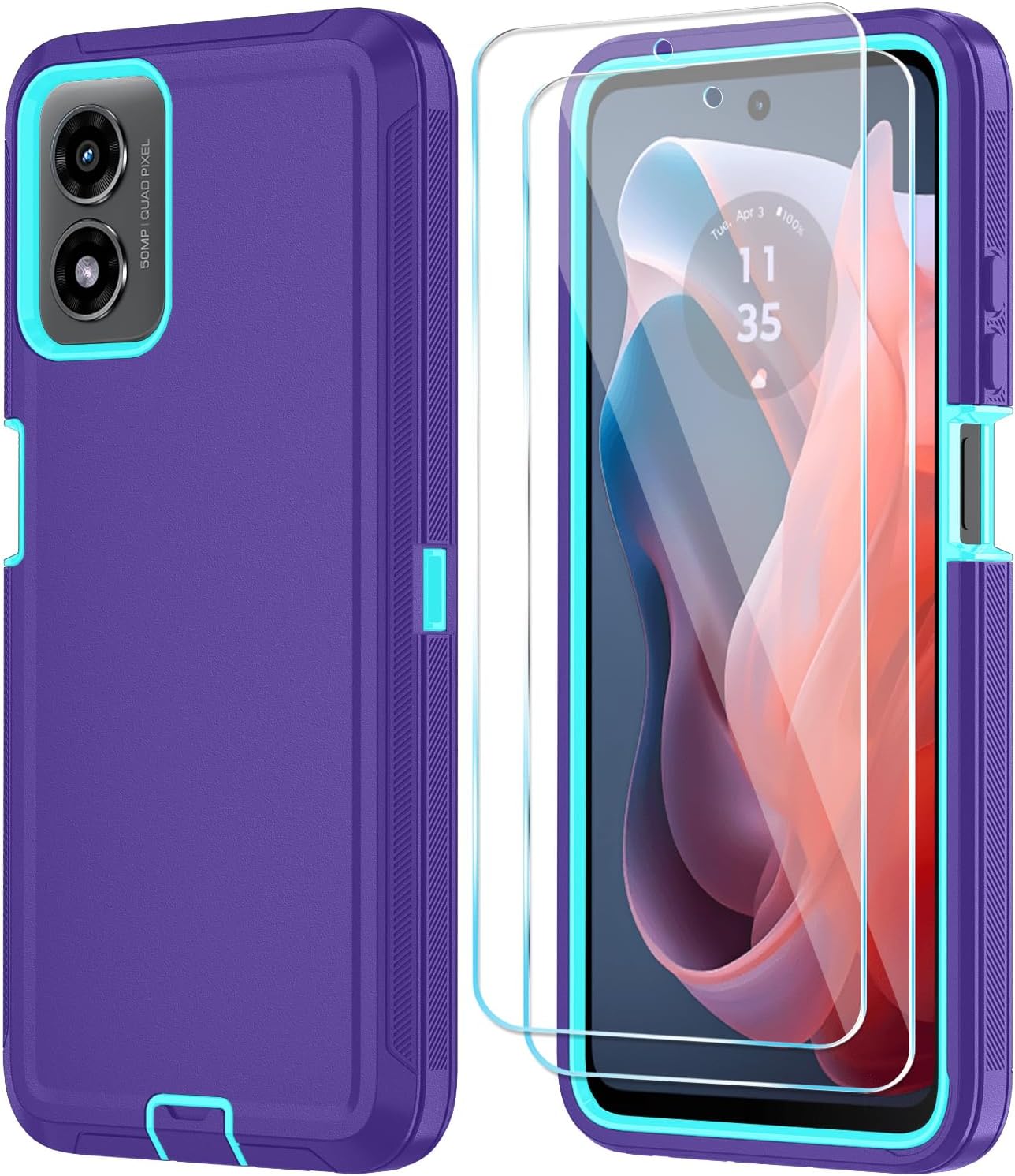 Amazon.com: FNTCASE for Motorola Moto G-5G-2024 Case: Phone Case with ...