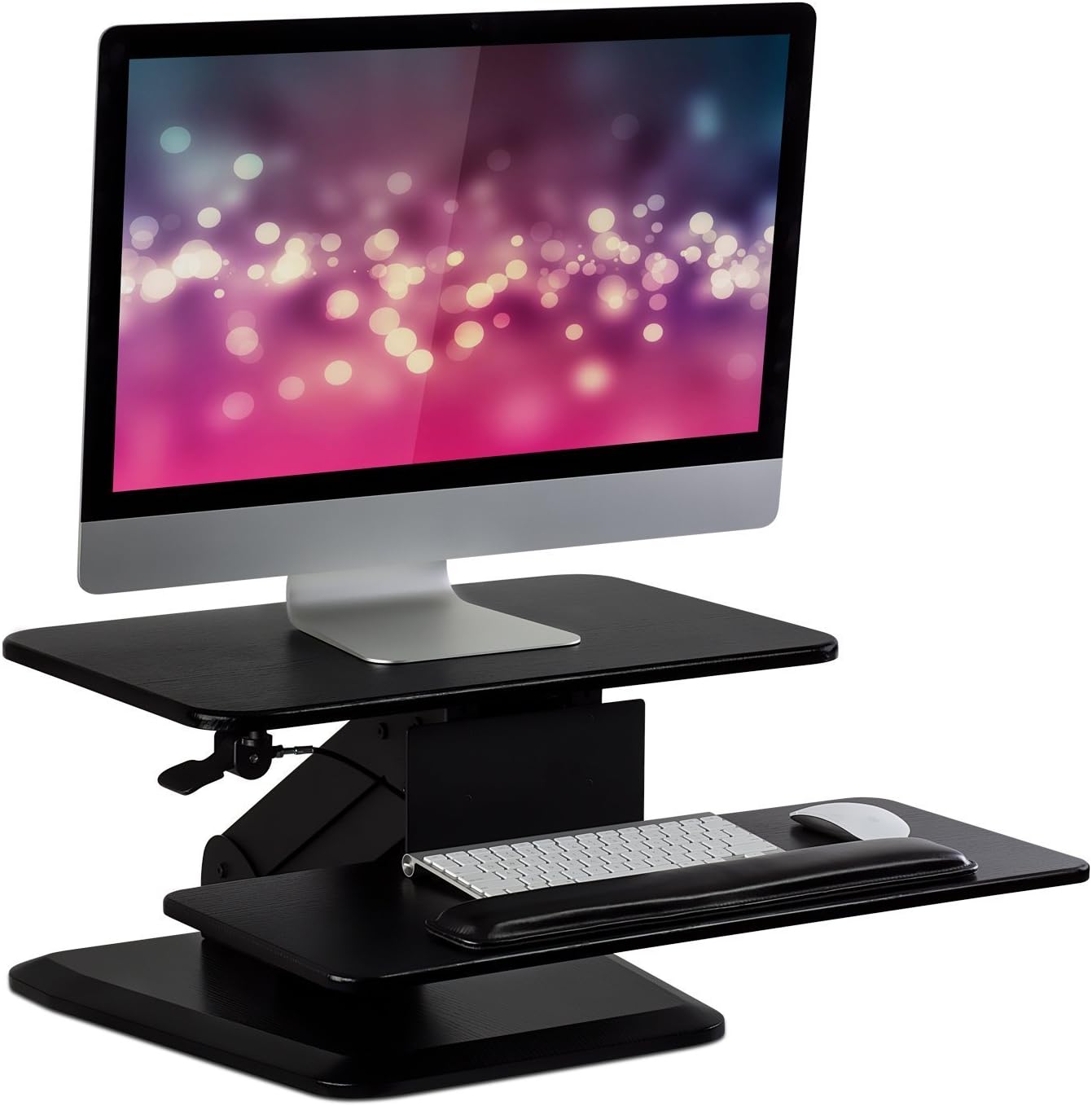 Amazon.com: Mount-It! Sit Stand Desk Converter, Ergonomic Height ...