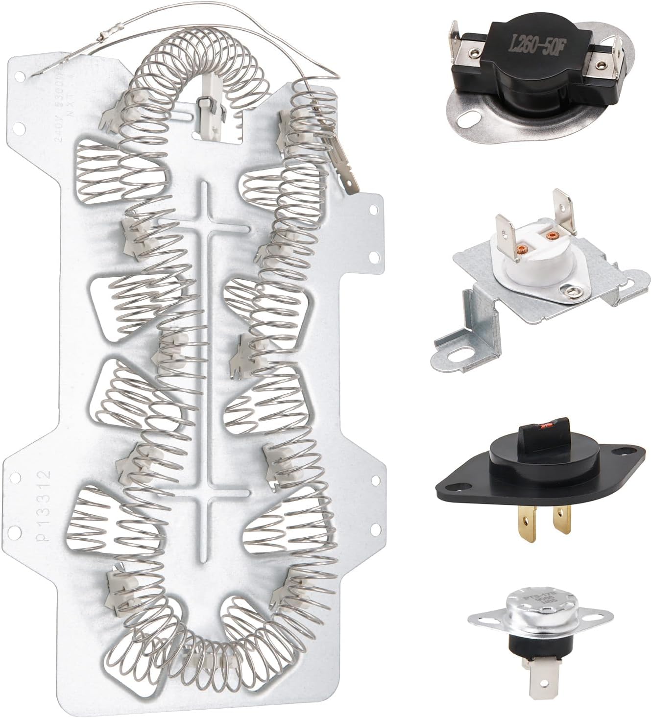 Amazon.com: Dryer Heating Element Kit Fit for Samsung DV448AEP/XAA ...