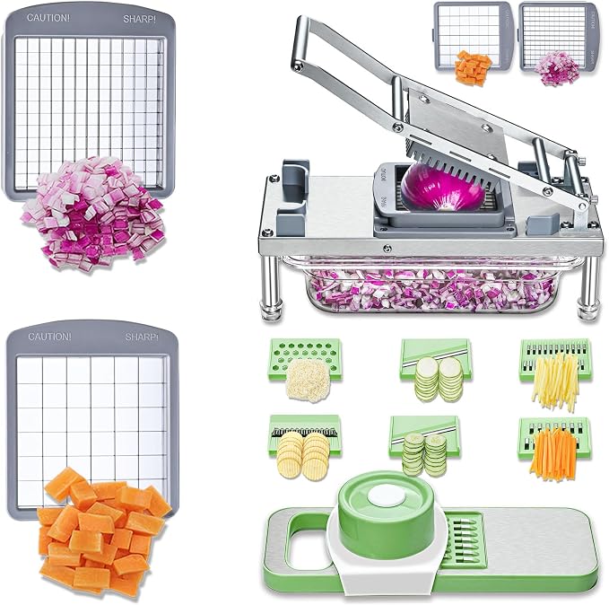 Amazon.com: Replacement Dicer Blades And Stainless Steel Vegetable ...