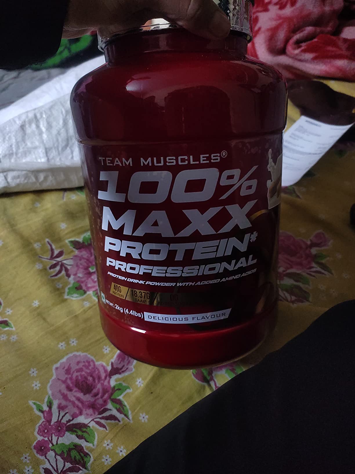 TM WITH TEAM MUSCLES 100% Maxx Protein Professional- 2Kg(Chocolate ...