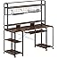 Amazon.com: Tribesigns Computer Desk with Hutch and Shelves, 47 Inches ...