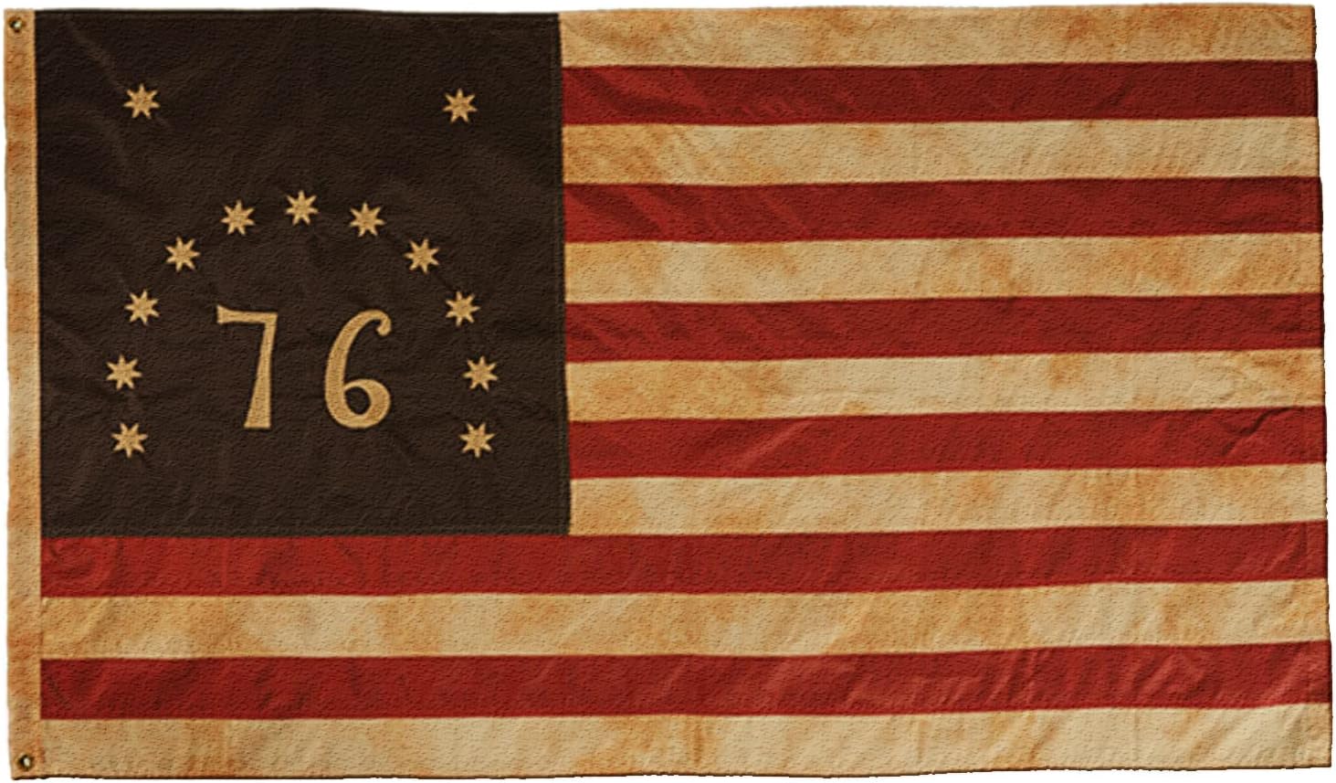 Amazon.com : 76 Bennington Vintage Flag 3x5' Oxford Polyester ...