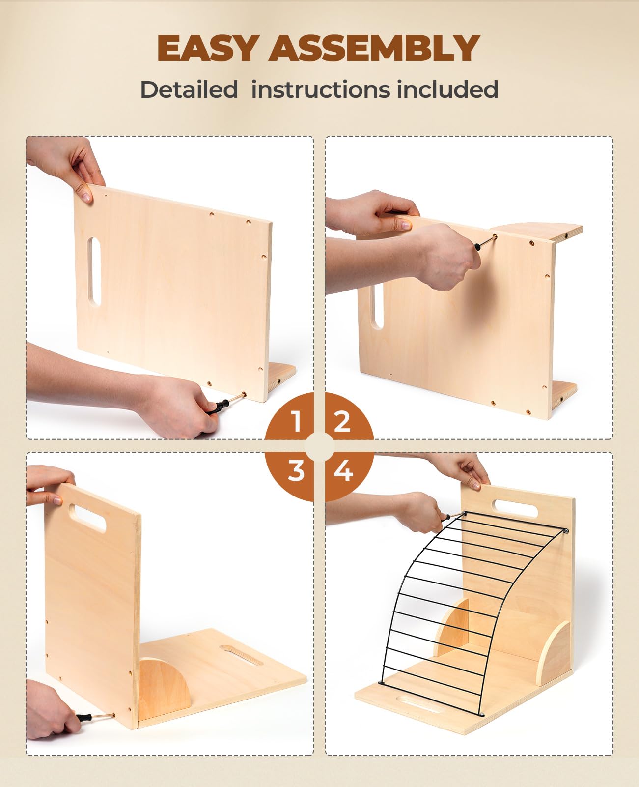 Clipboard Holder - Wood and Metal Clipboard Stand Clipboards Storage ...