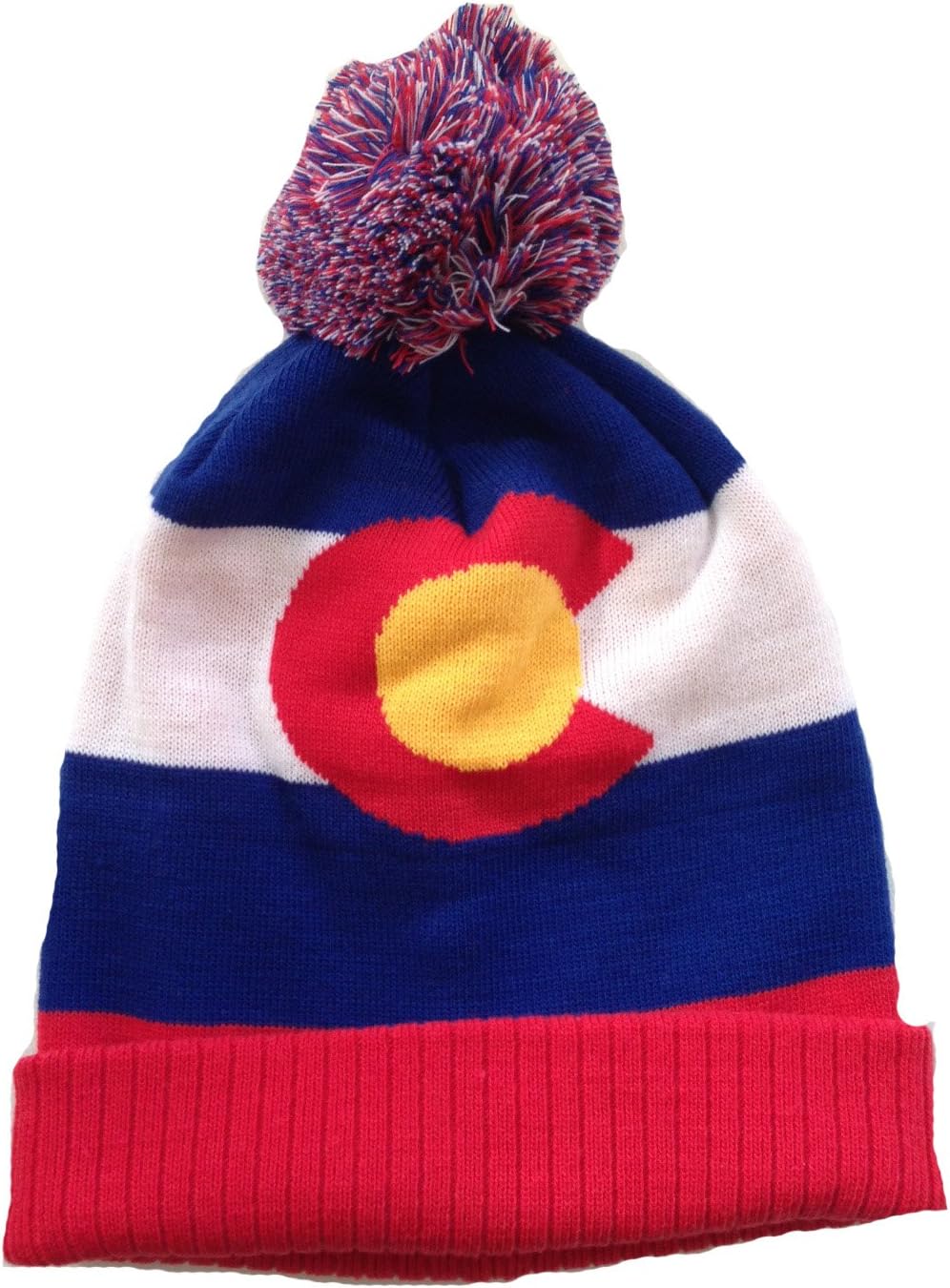 RAW Colorado Knit pom Beanie at Amazon Men’s Clothing store