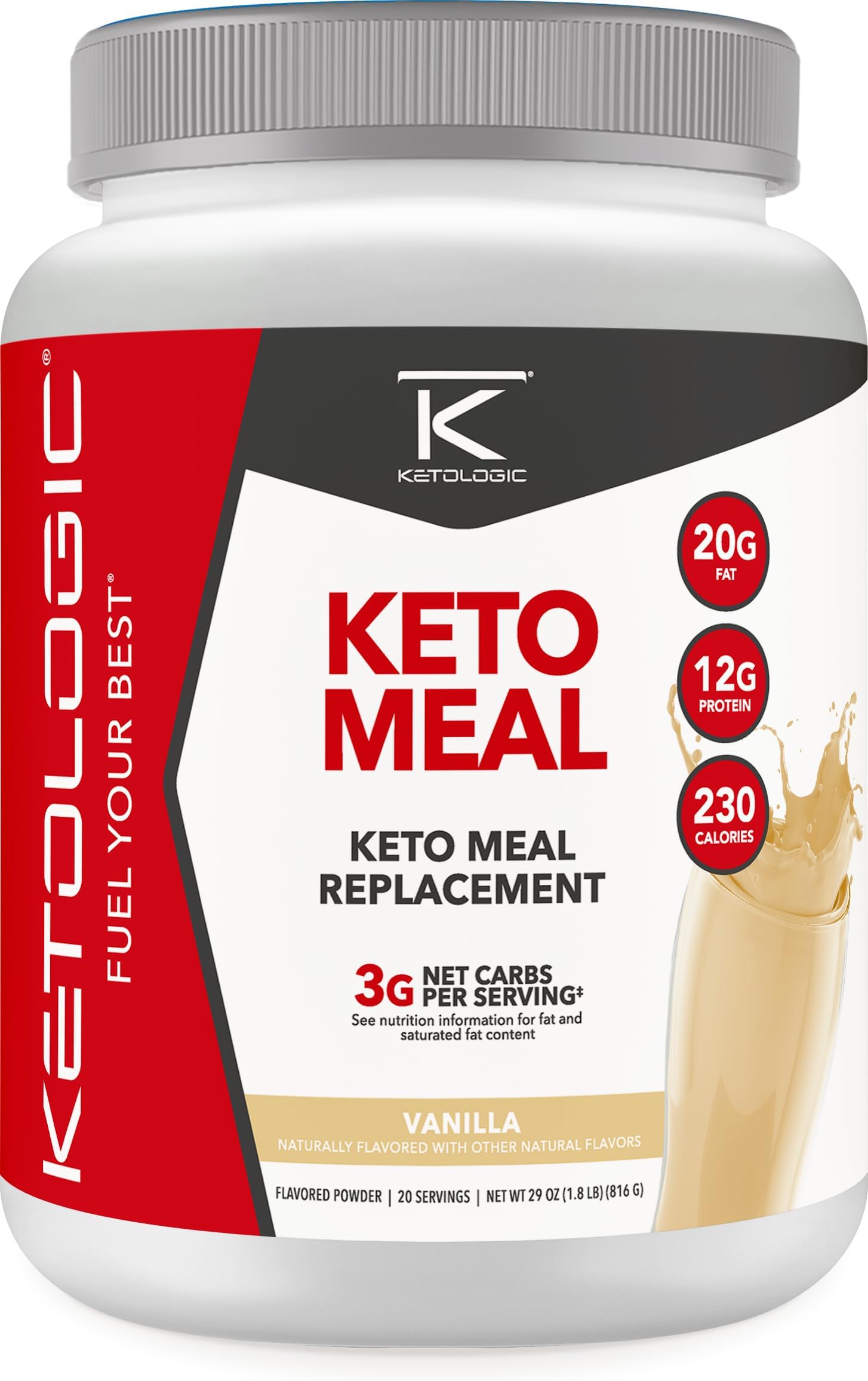 Amazon.com: Keto Science Ketogenic Meal Shake Chocolate Dietary ...
