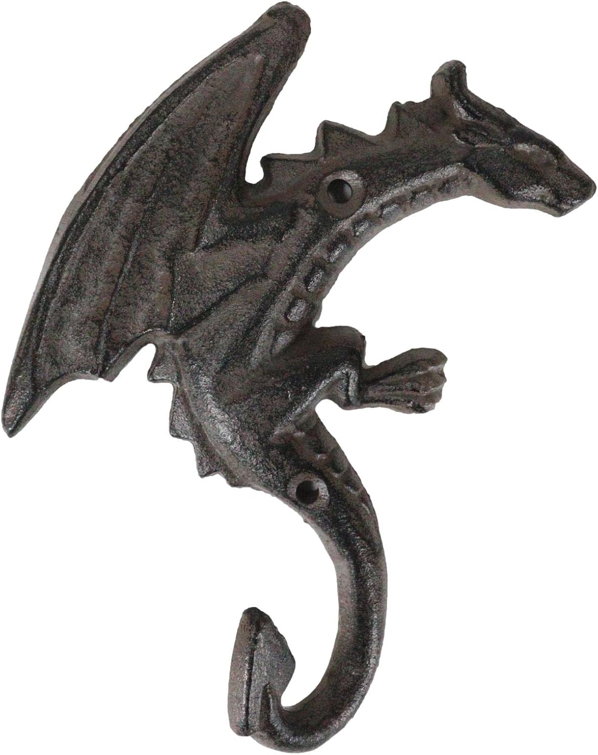 Amazon.com: Ebros Gift Pack of 2 Cast Iron Vintage Rustic Fantasy ...