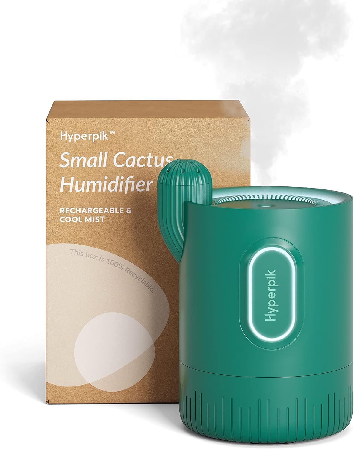 Amazon.com: Hyperpik Portable Mini Humidifier, Battery Operated, Auto ...