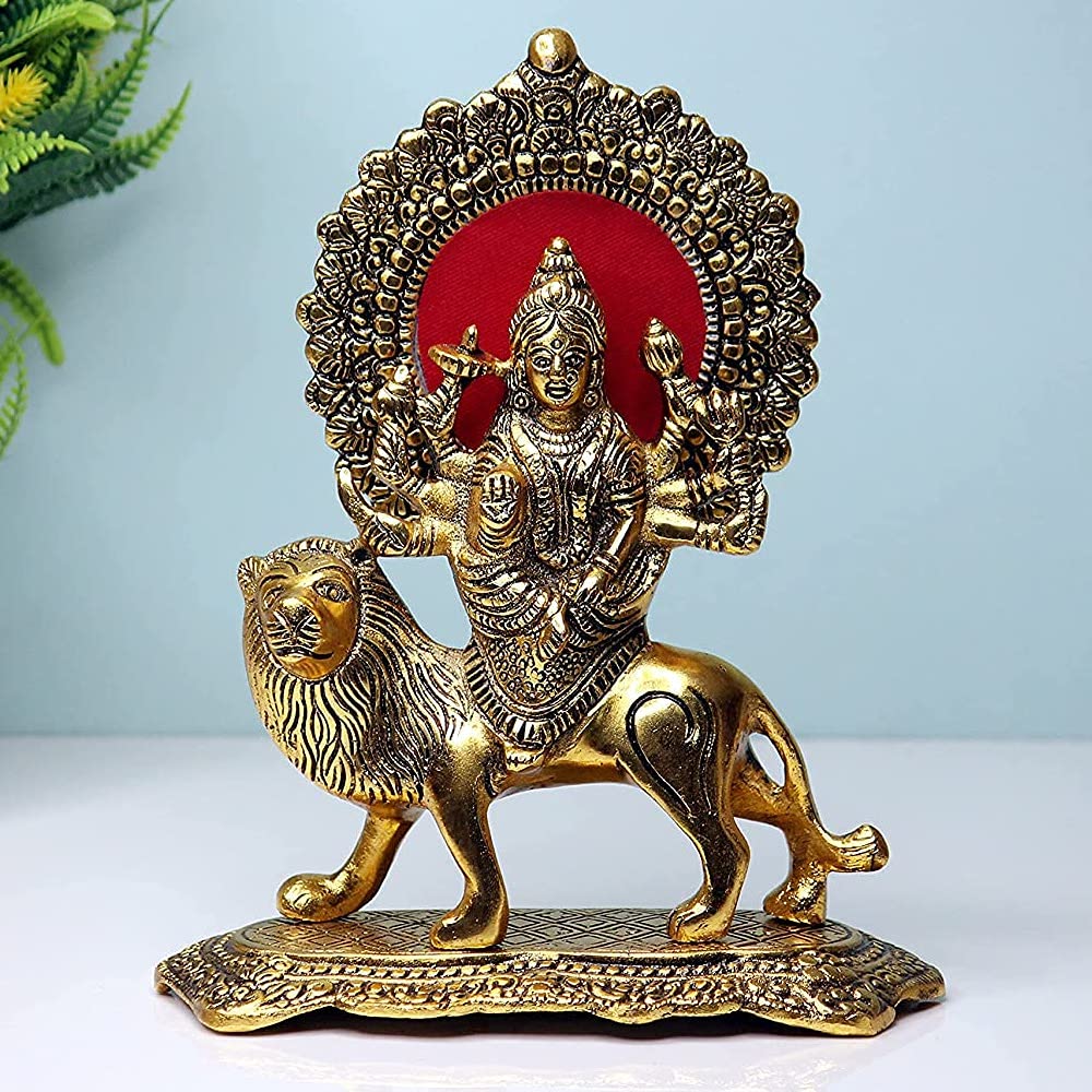 Buy Chhariya Crafts Durga Maa Murti for Home Decorative Showpiece - 20 ...