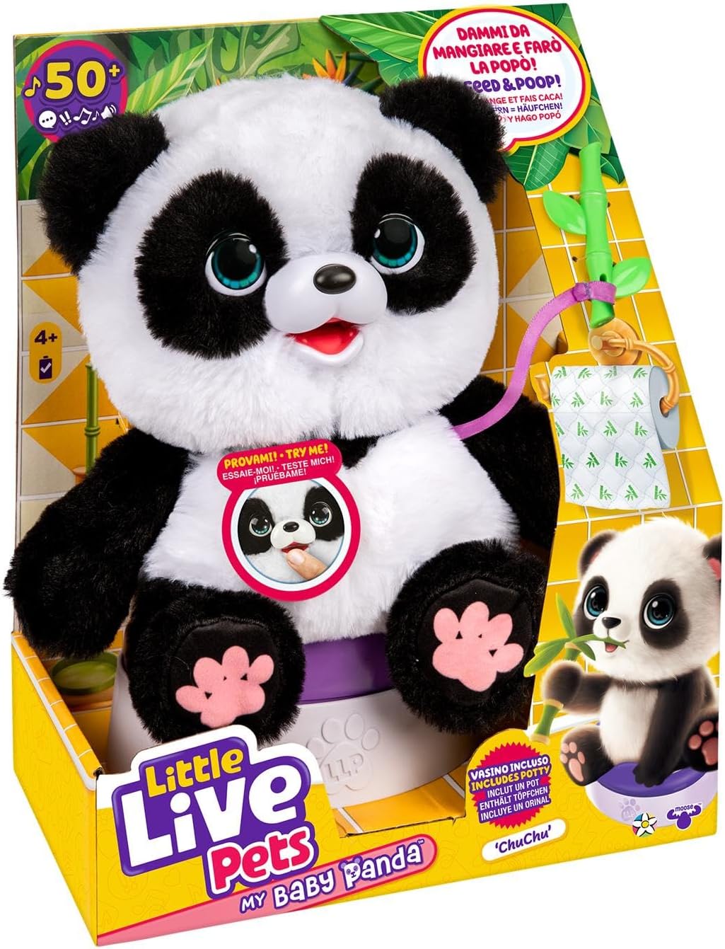 Rocco Giocattoli - Little Live Pets Panda : Amazon.it: Giochi e giocattoli