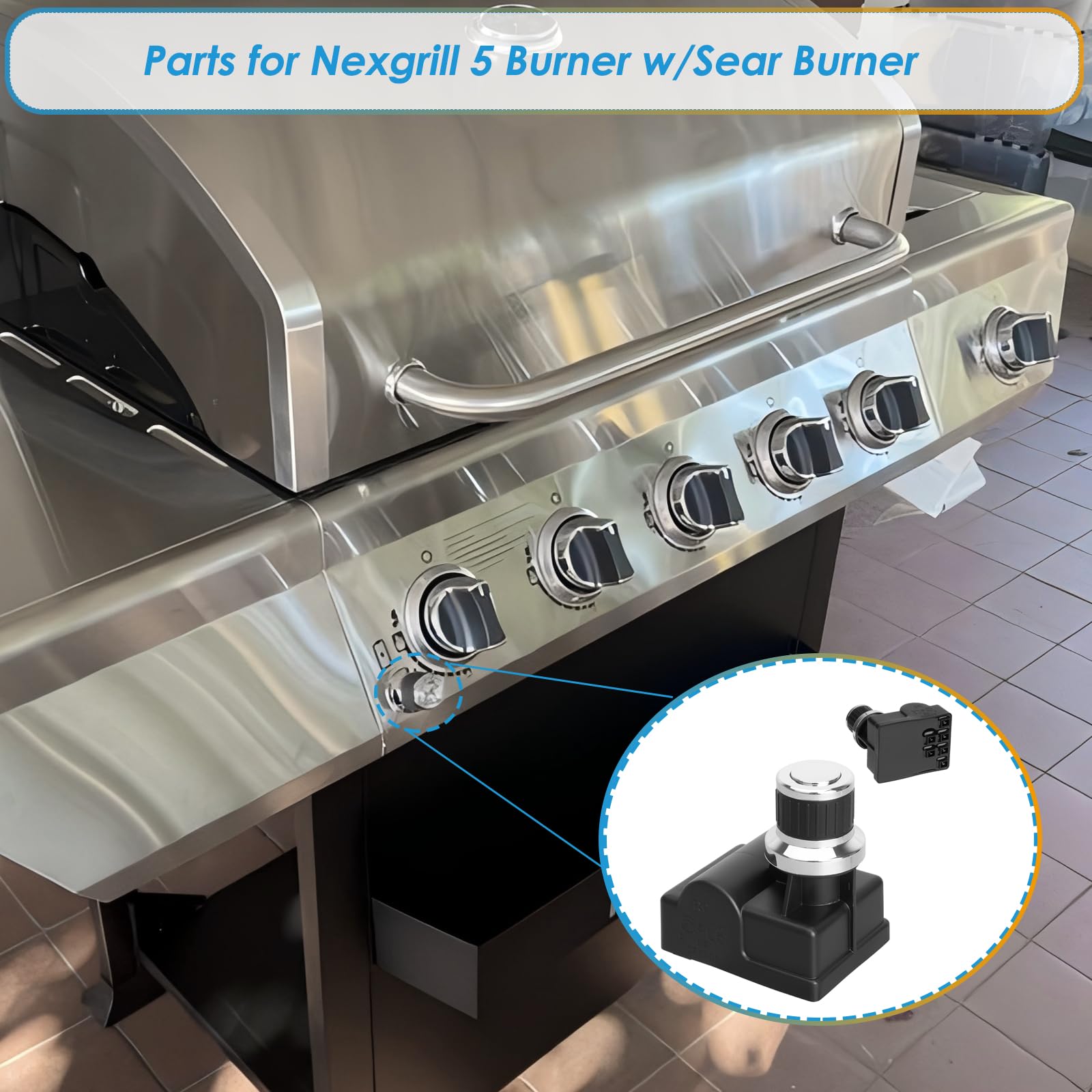 Snapklik.com : BBQration DHL-128-6Q Grill Igniters For Nexgrill ...