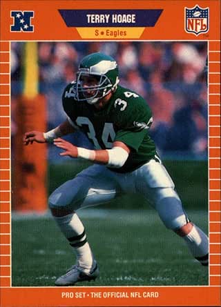 Amazon.com: 1989 Pro Set Football Card #316 Terry Hoage : Collectibles ...