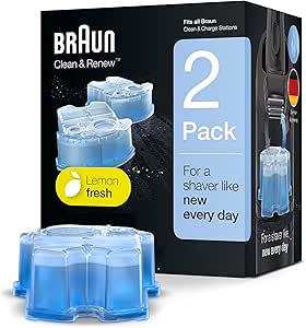 Braun Clean & Renew Refills 2 Cartridges 5.7 oz each : Amazon.co.uk ...