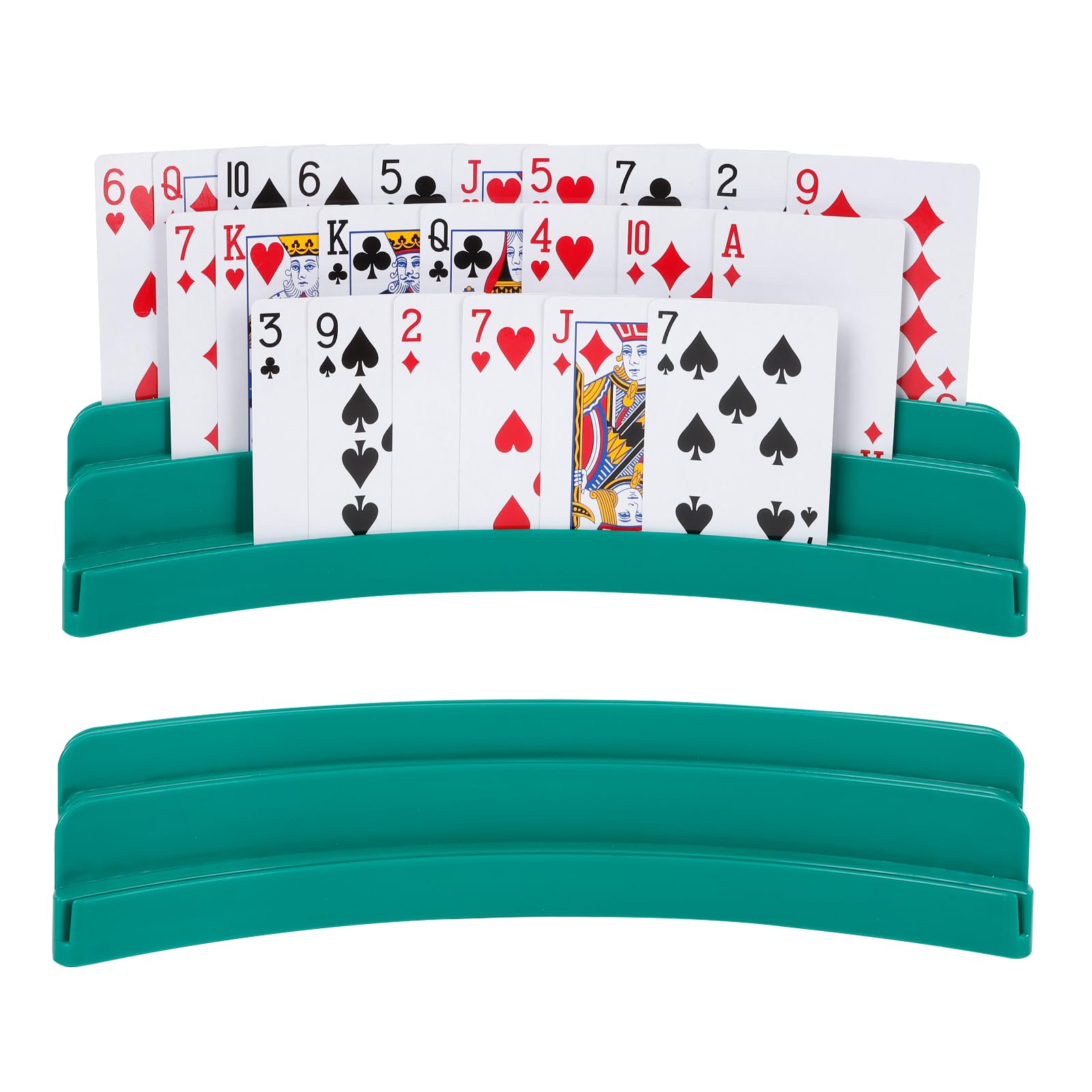 Amazon.com: GHERPTE Three-Layer Playing Cards Holders，Playing Card ...
