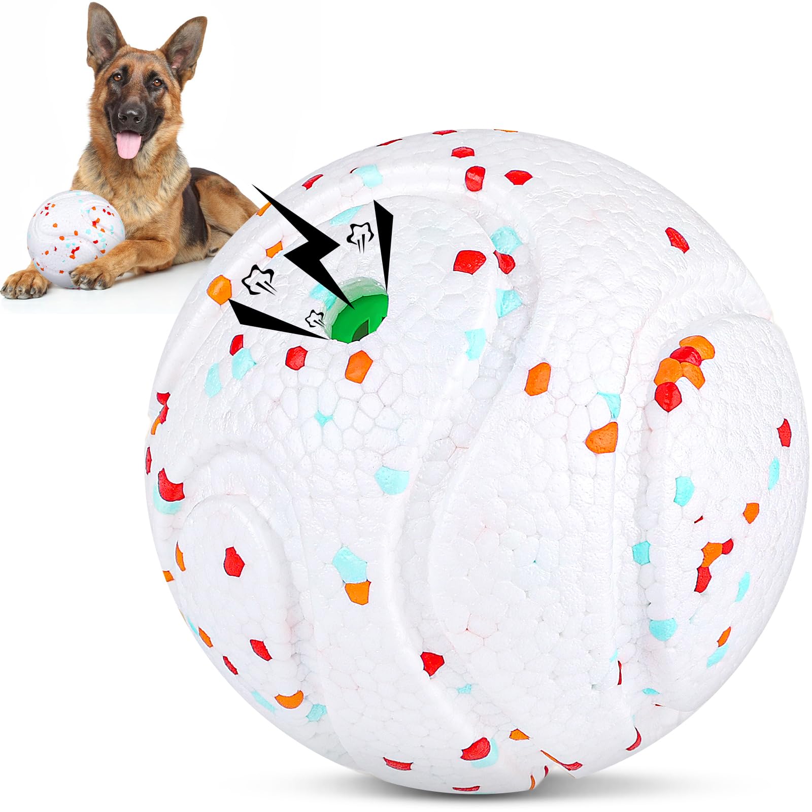 Pet Supplies : Dog Balls for Large Medium Small Dogs, Interactive ...