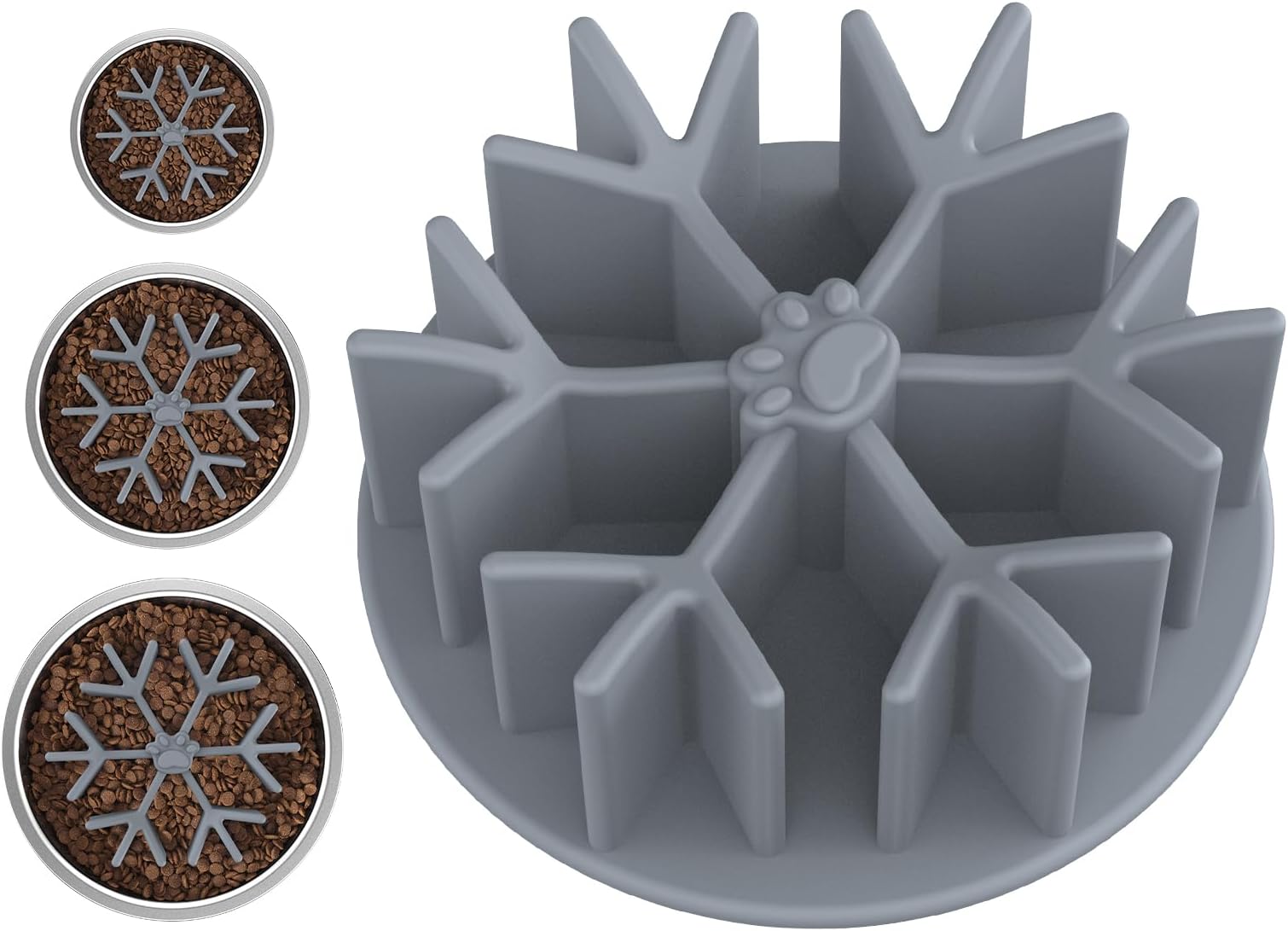 Amazon.com: ORIA Slow Feeder Dog Bowls Insert, Puzzle Slow Feeder ...