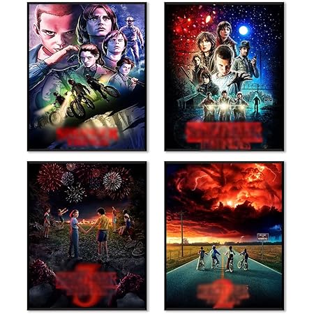 Amazon.com: Trends International Netflix Stranger Things 12-Pack Poster ...