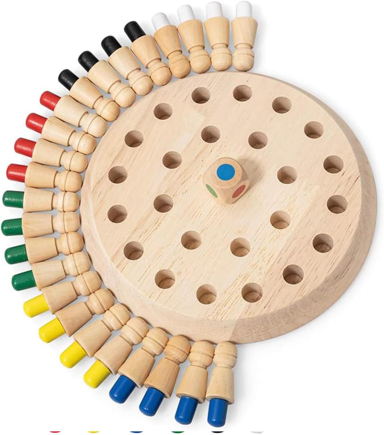 Wooden Memory Match Stick Chess Game, Color Memory Chess, Funny Block ...