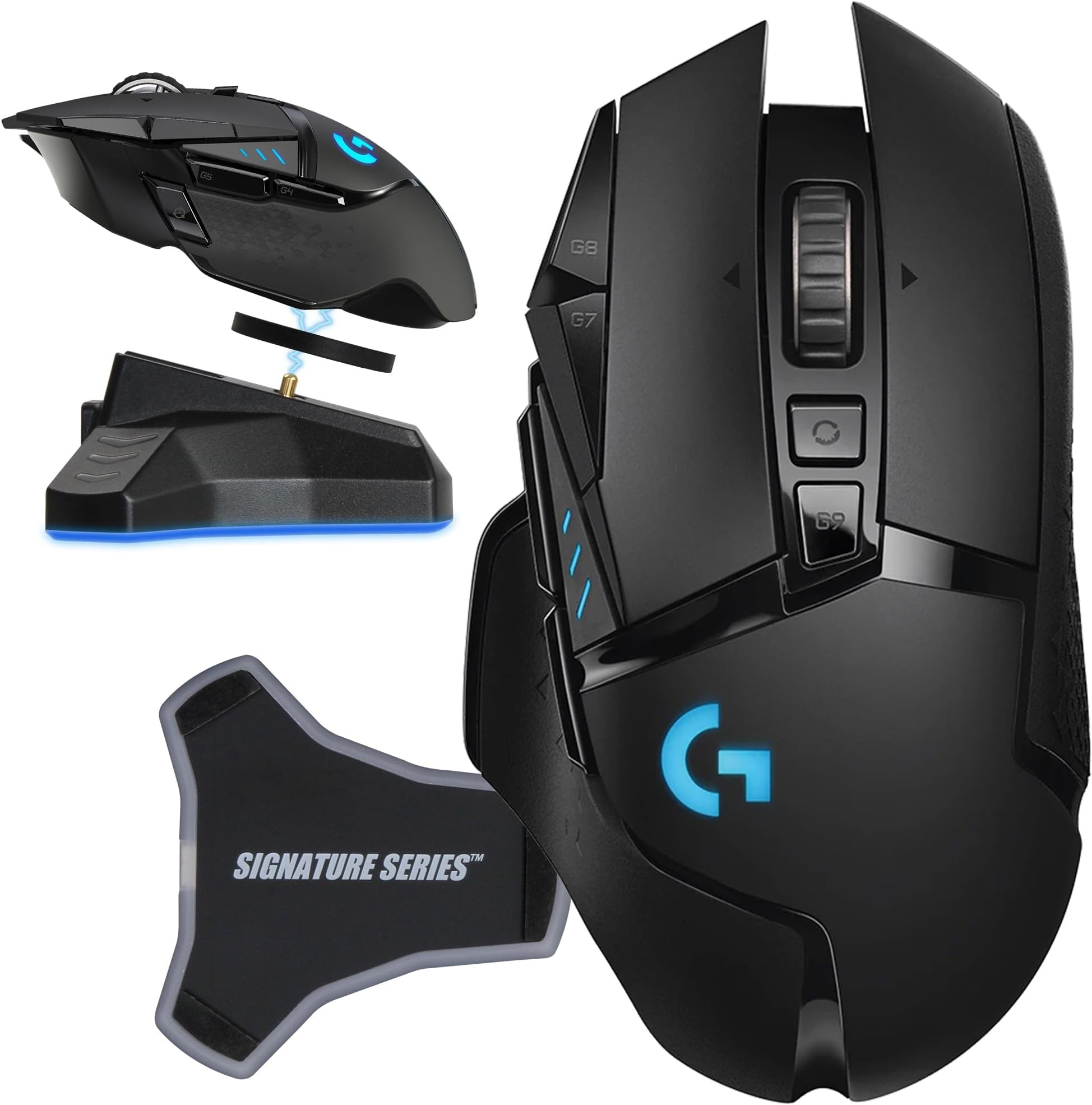 Amazon.com: Logitech G502 Lightspeed Wireless Gaming Mouse | Hero ...