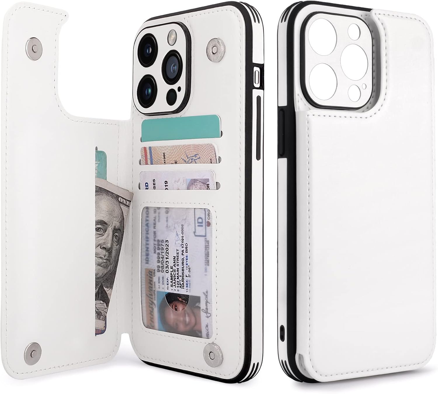 Case Wallet for iPhone 14 Pro Max Case with Card holder, Cardpakee ...