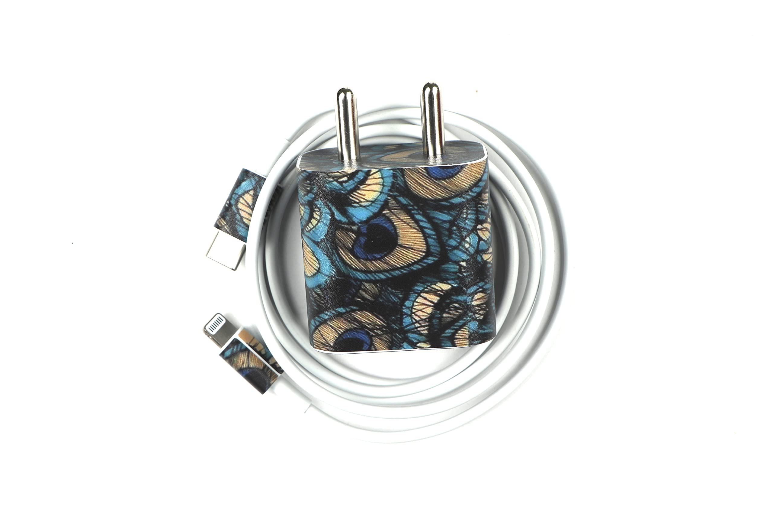 Amazon.in: Buy Peacock art designer skin wrap sticker for apple 20 ...