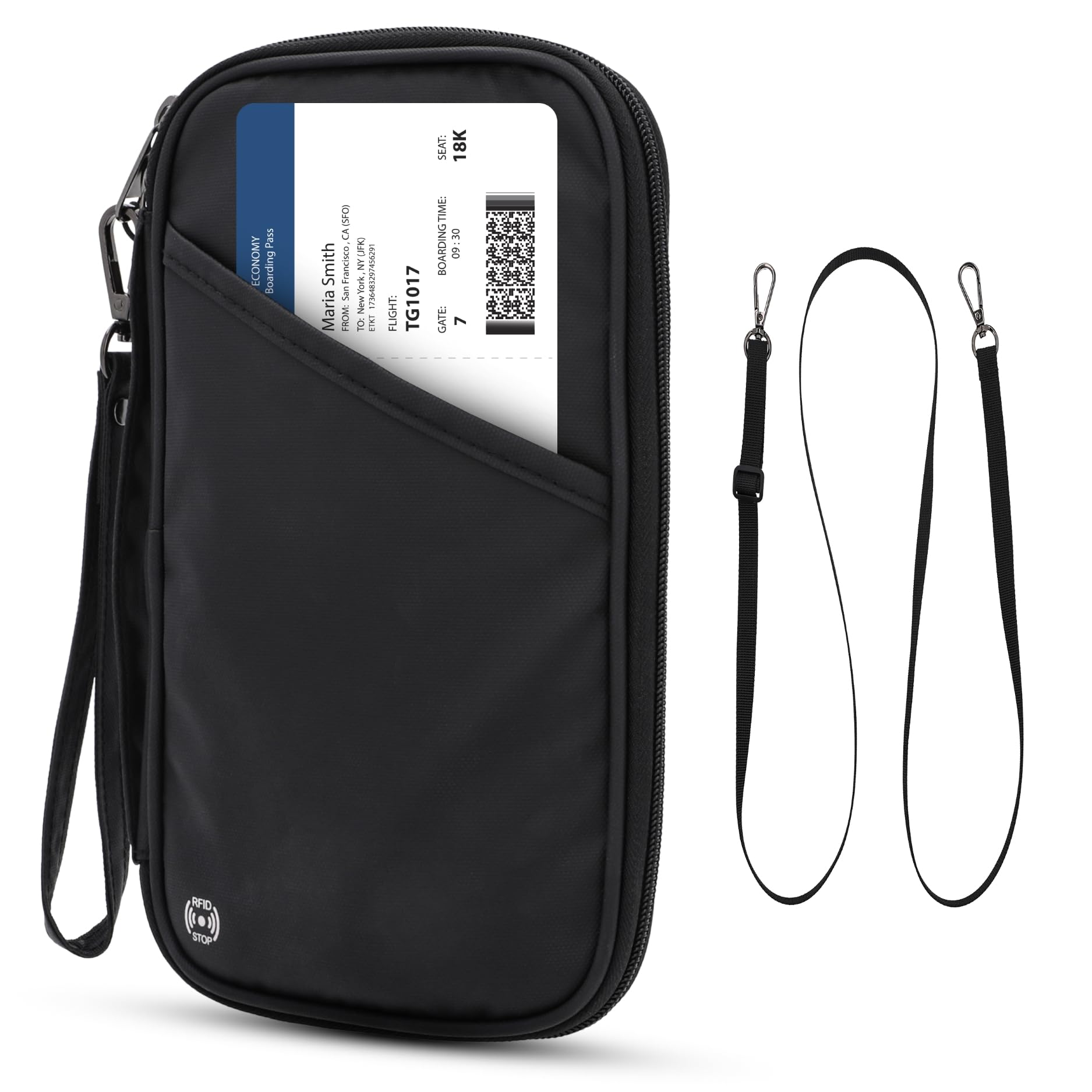 Amazon.com | Passport Holder for Travel Family - RFID Blocker - Family ...