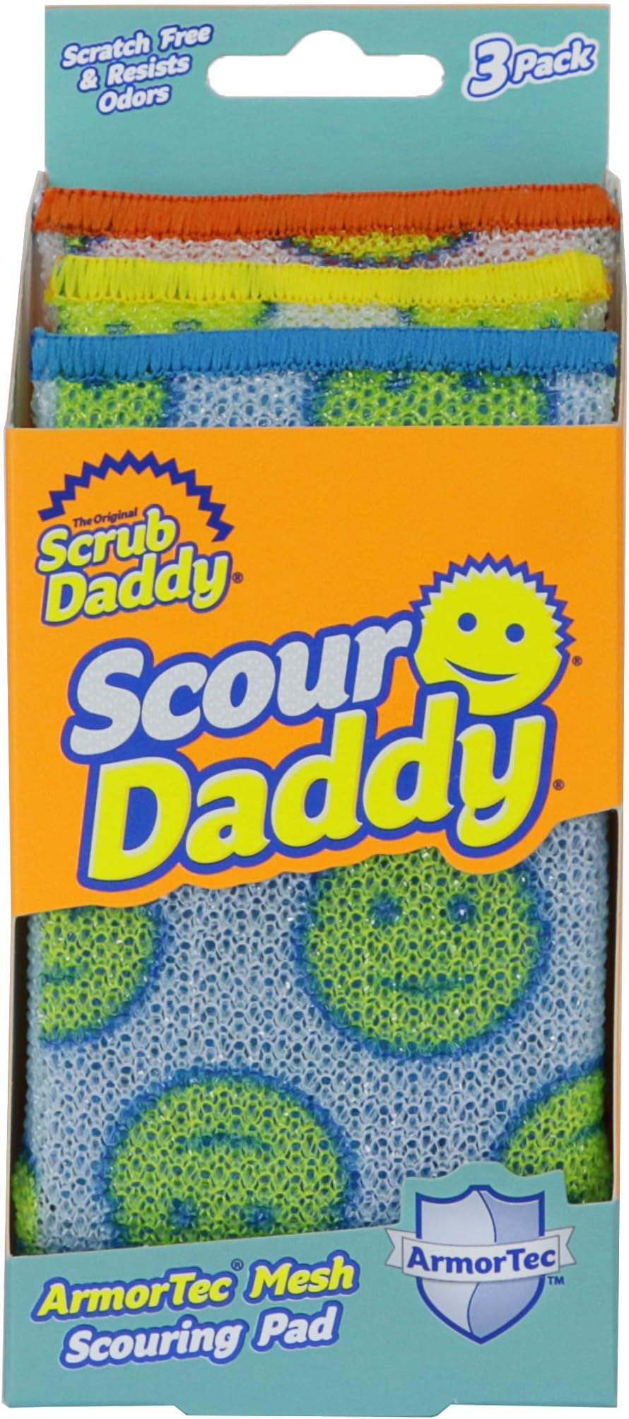 Amazon.com: Scrub Daddy Steel Scour Pads - Scour Daddy Steel ...
