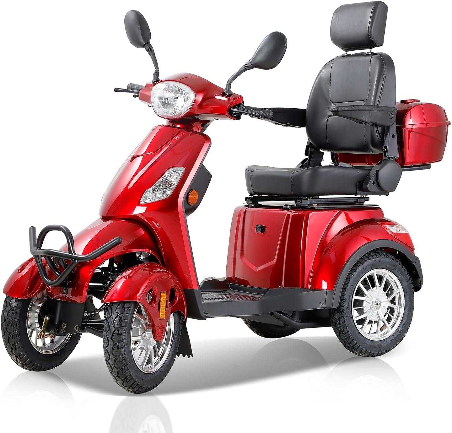 Amazon.com: ZVGREEN XL-4L Heavy-Duty Four-Wheel Mobility Scooter with ...