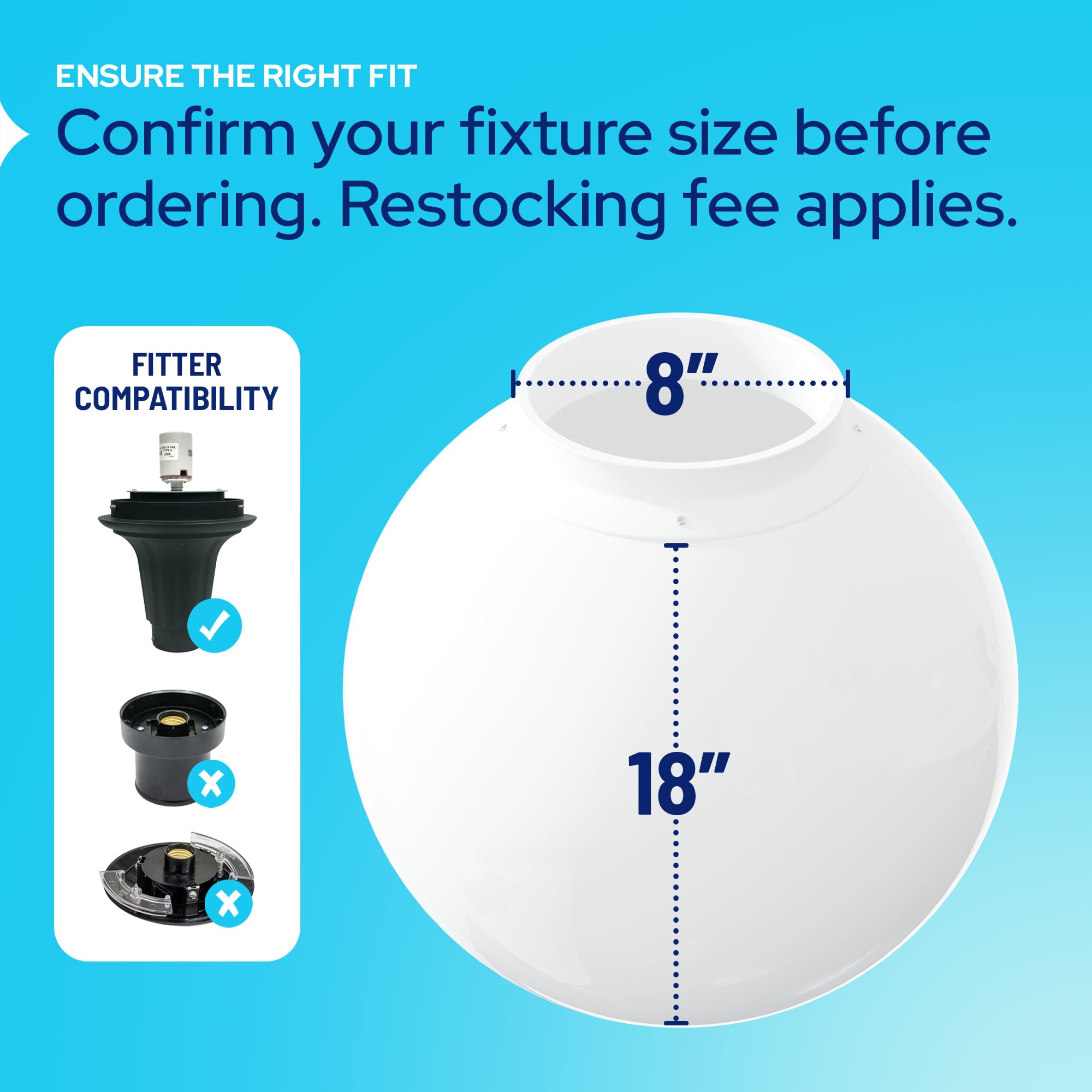 Globe Light Pole Dimension