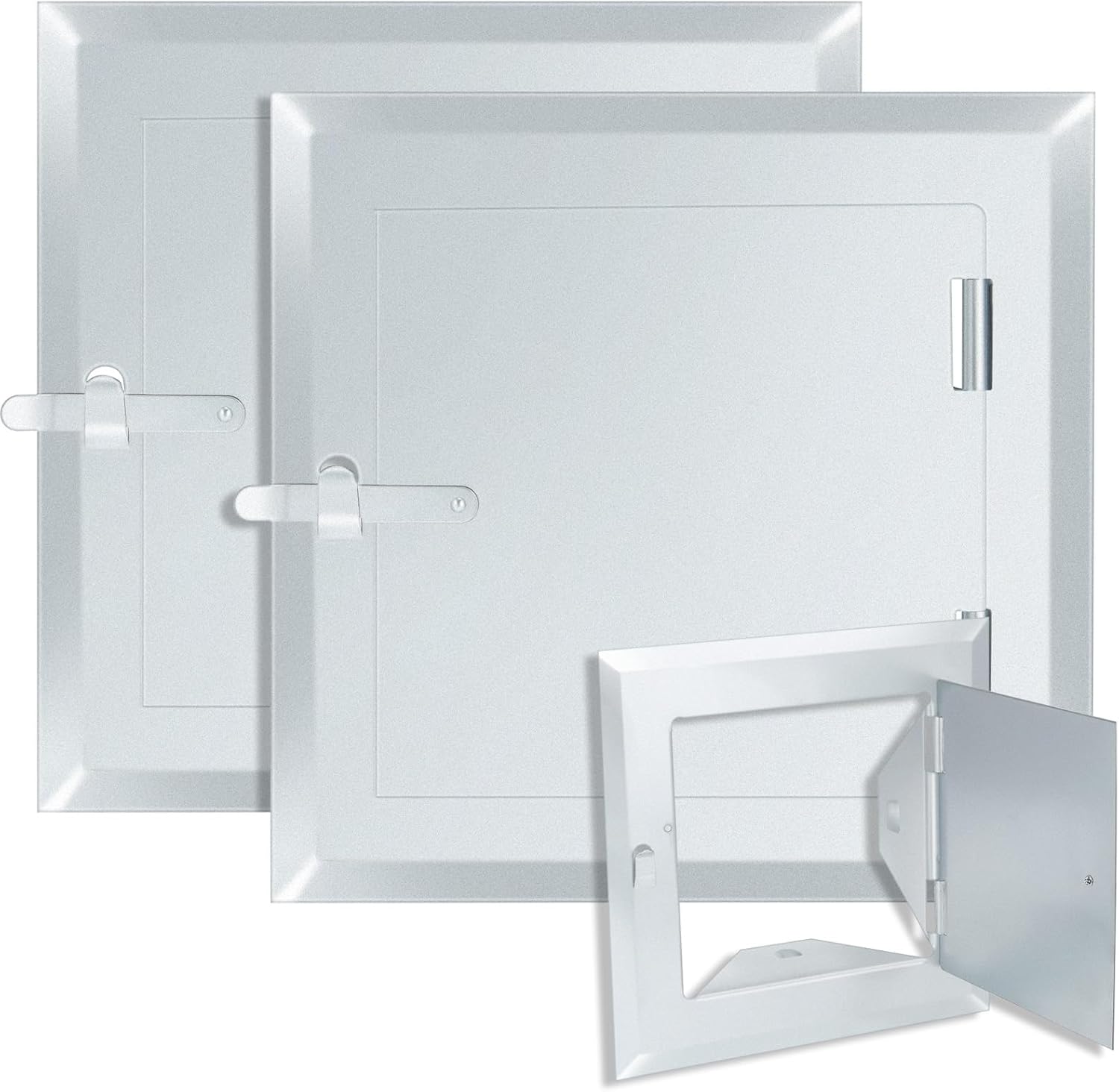 Yaocom 2 Pack 8" x 8" Steel Clean Out Door, Fireplace Chimney Cleanout ...