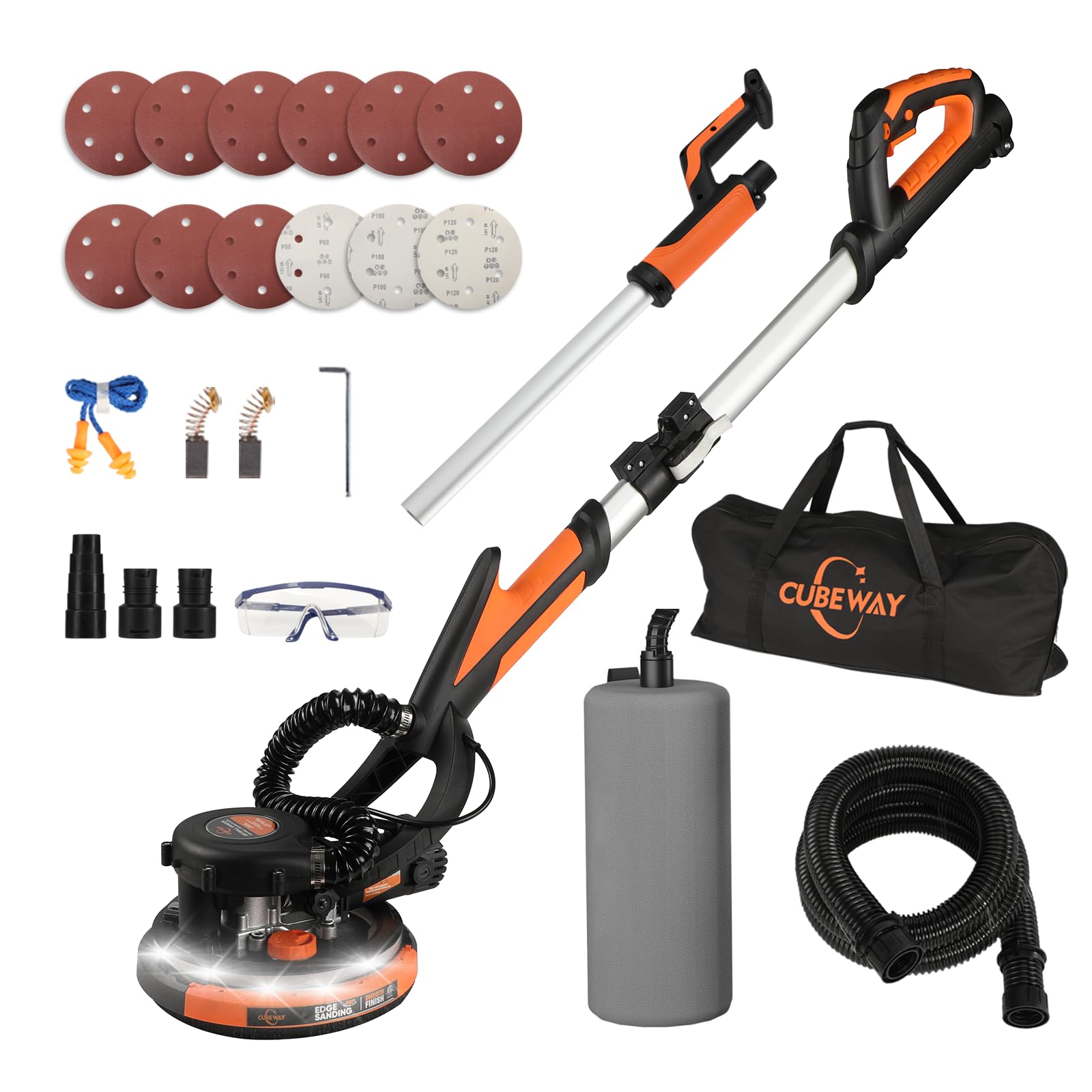 Drywall Sander,780W Electric Drywall Sander Tool with Vacuum Dust ...