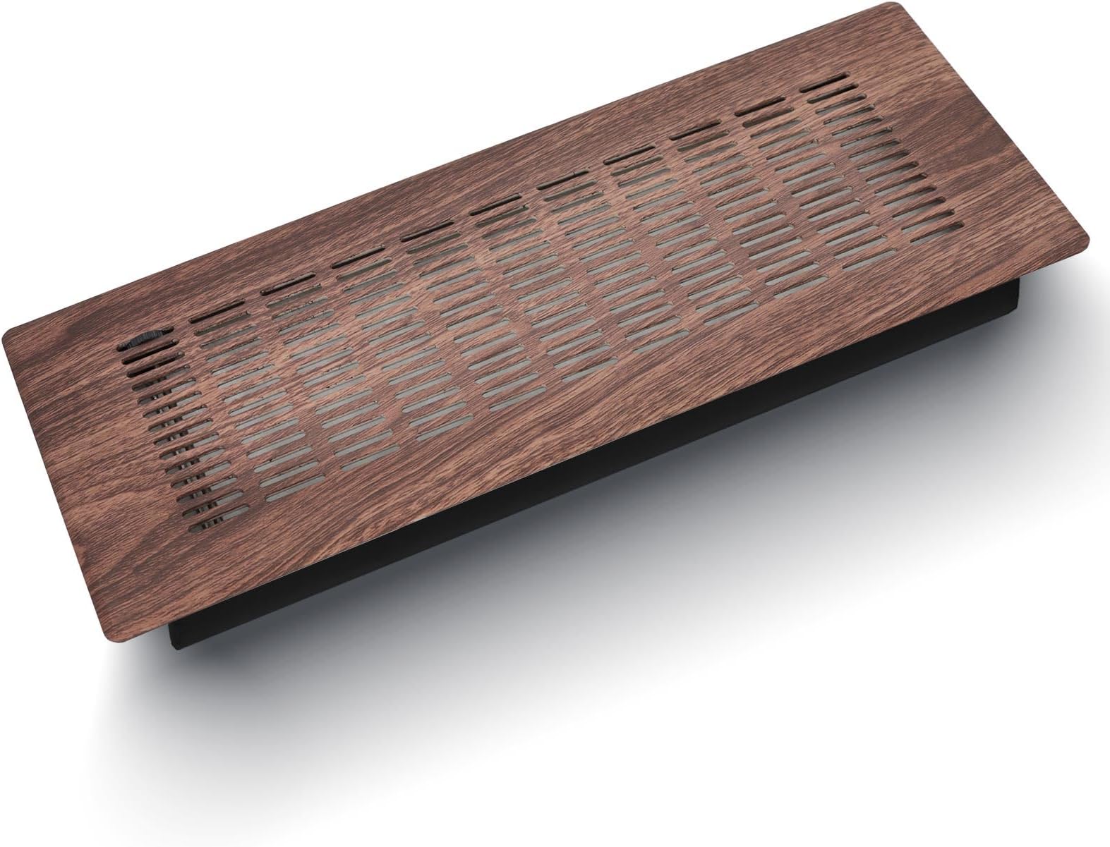 Zion Floor Register 4" x 10" Matte Black Modern Flush Mount Air ...