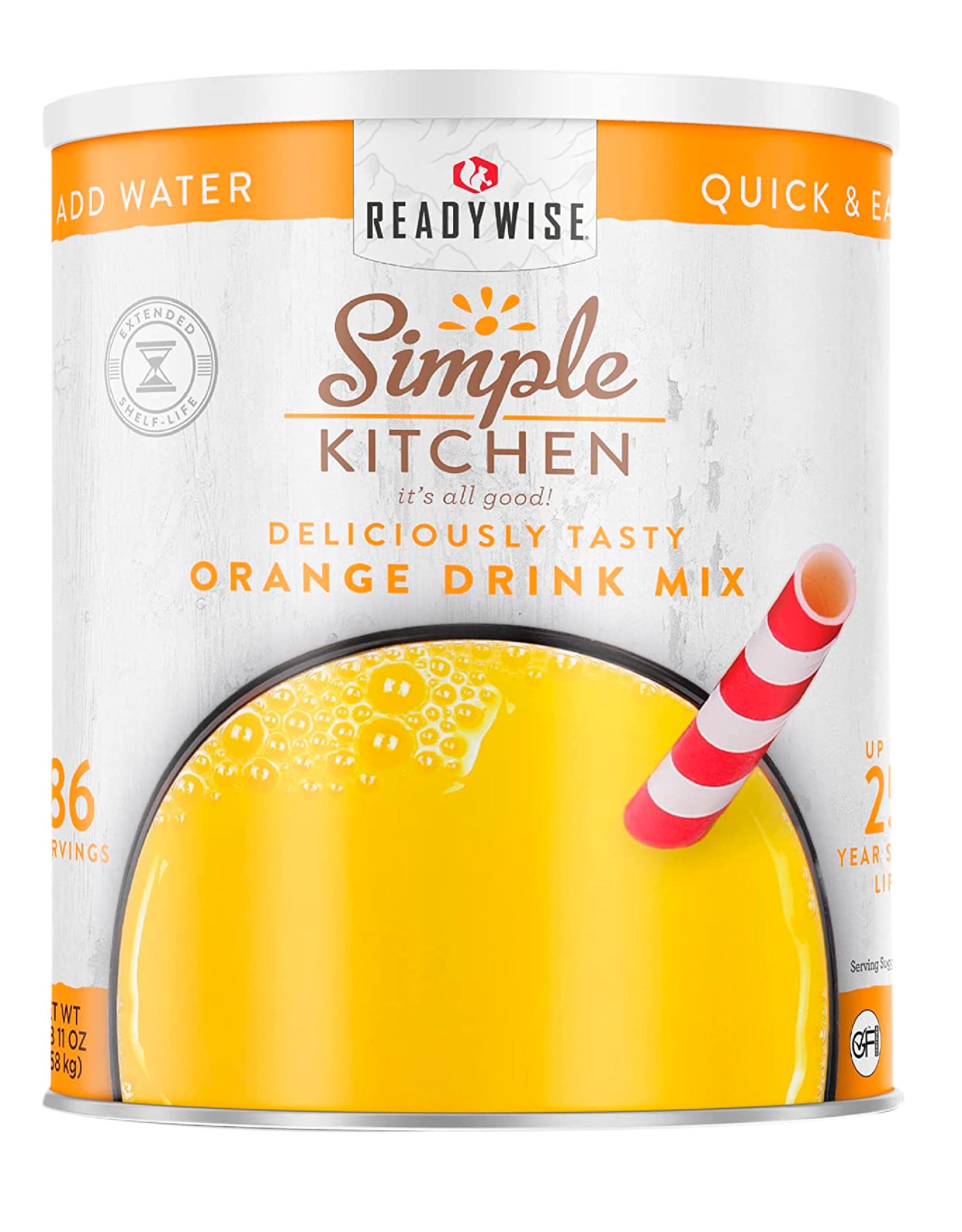Snapklik.com : Simple Kitchen Orange Drink Mix - 86 Servings #10 Can ...