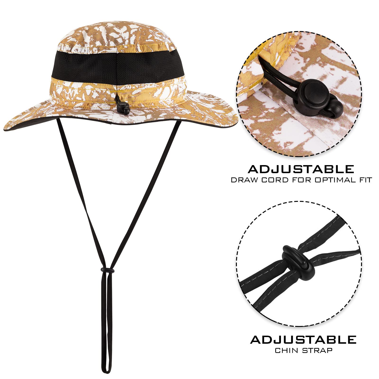 Snapklik.com : KastKing Sol Armis UPF 50 Boonie Hat - Sun Protection Hat