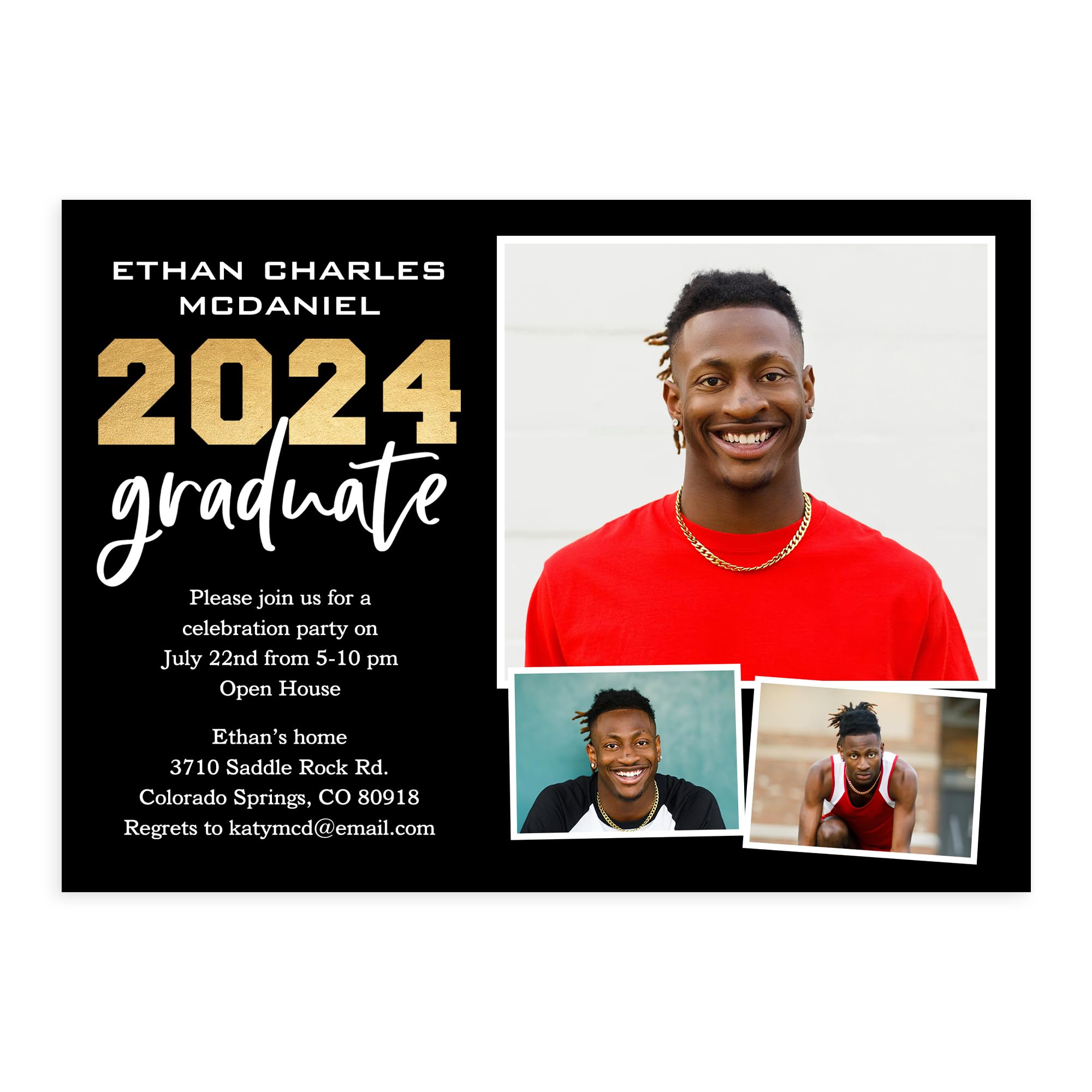 Amazon.com : Let's Make Memories Personalized Graduate Trio Graduation ...