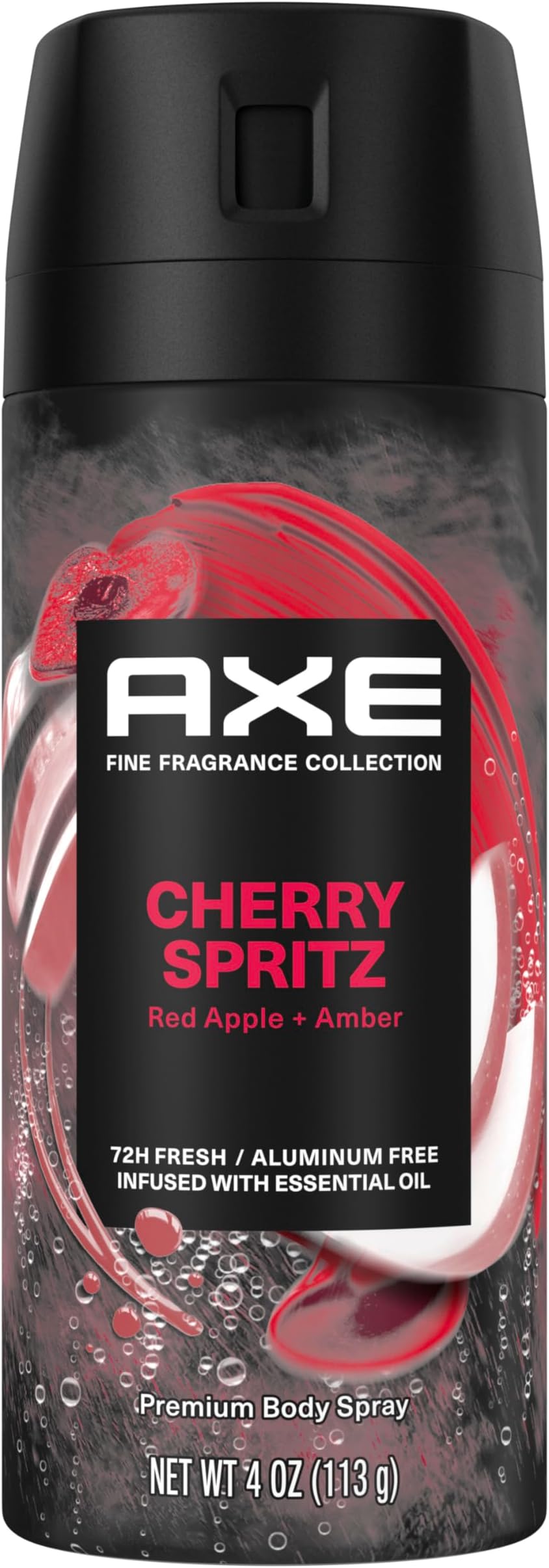 Amazon.com: Axe Deodorant Body Spray Cherry Spritz Fine Fragrance Aluminum Free 4.0 oz