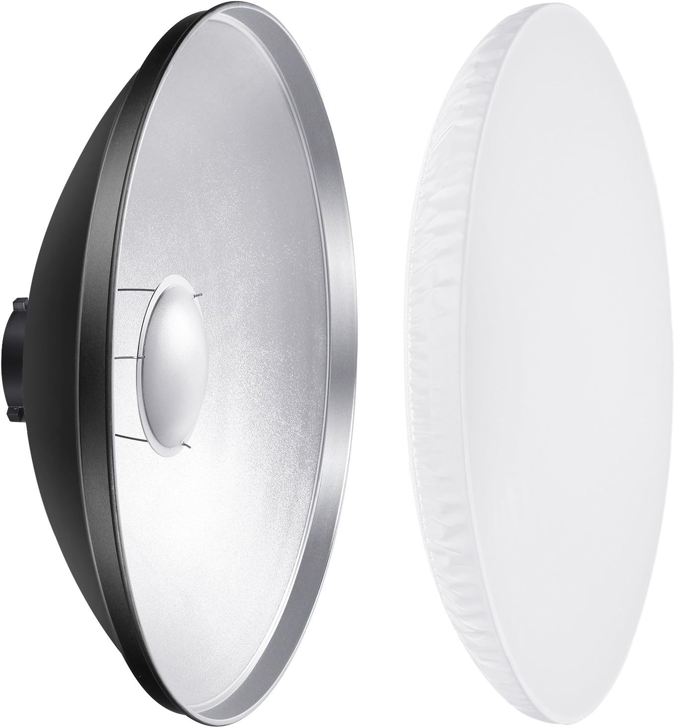 Amazon.com : NEEWER 16"/41cm Aluminum Standard Reflector Beauty Dish ...